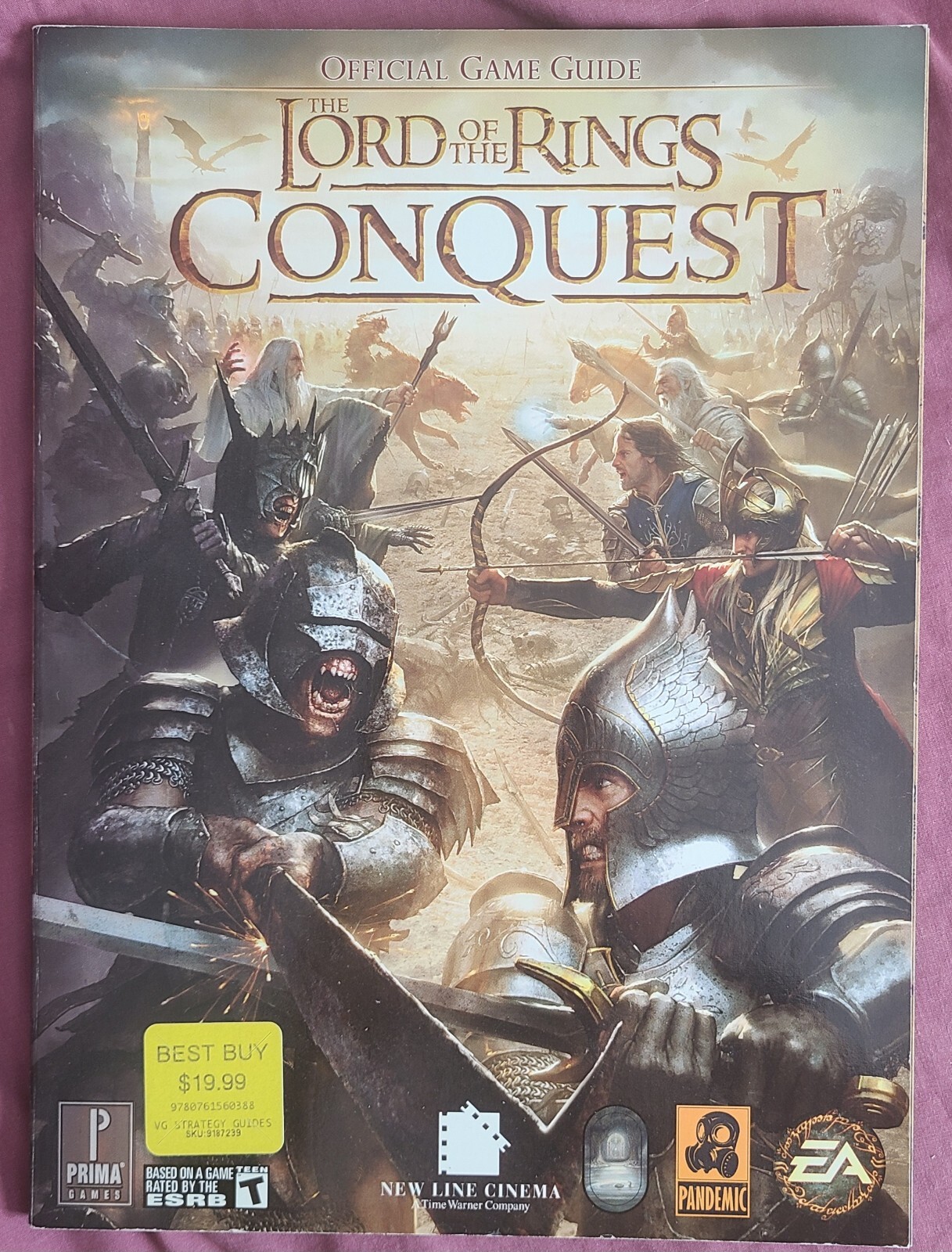 Lord of the Rings Conquest Prima Official Game Guide Xbox Playstation ...