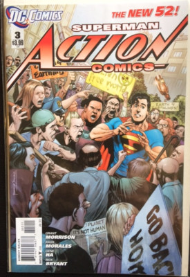 DC Superman Action Comic # 3A 2011 NM | eBay
