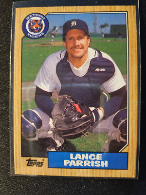1987 Topps Baseball Lence Parrish Card #791 | eBay