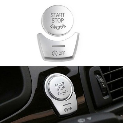 Chrome Button Cover Engine ABS Accessories Stop Push Switch Equipment ...