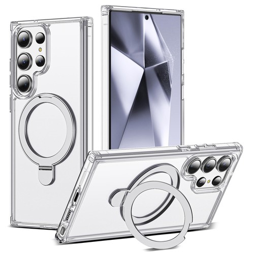 with Samsung Galaxy S24 Ultra Case with Magnetic Ring Stand [with Mag ...