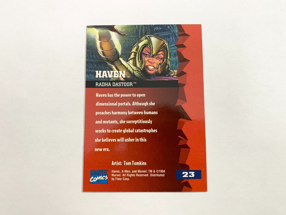 Haven 95 Fleer Ultra Marvel Card # 23 | eBay