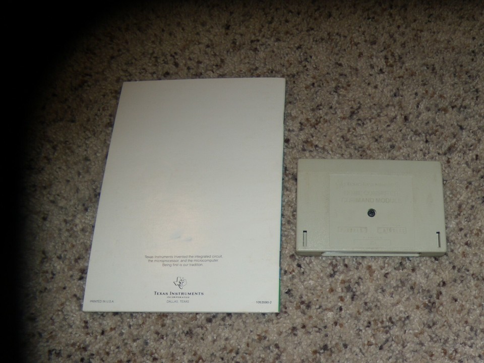 Early Learning Fun Texas Instruments Game with manual | eBay