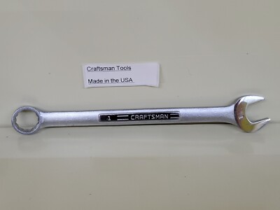 Craftsman 1" Combination Wrench 44705 VV Series New Old Stock USA | eBay