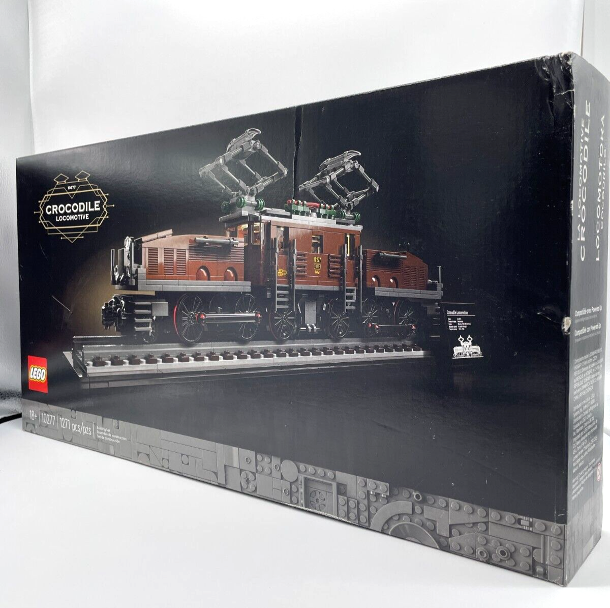 LEGO Creator Expert Icons Crocodile Locomotive 10277 (1271 pcs) New ...