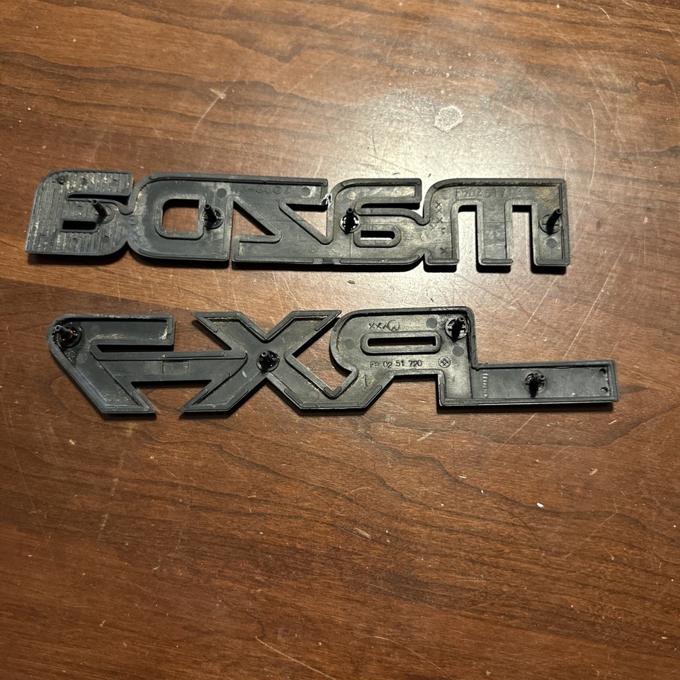 🟦FREE SHIPPING 1986-1991 OEM Mazda FC FC RX7 Rear Badge Logo Emblem SET ...
