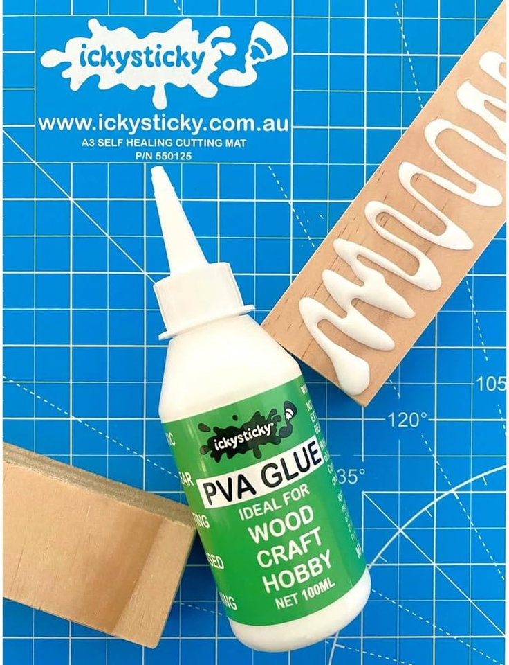 PVA Glue 60 Ml Non-Toxic, Dries Clear - Craft Supplies, DIY Projects ...