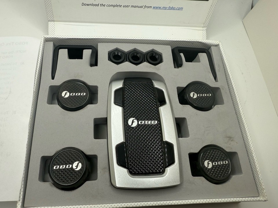 Fobo Tire 2 Pressure System 4 Sensors and Monitor Bluetooth Model ...