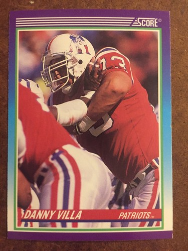 Danny Villa 513 Score 1990 NFL Football Trading Card | eBay