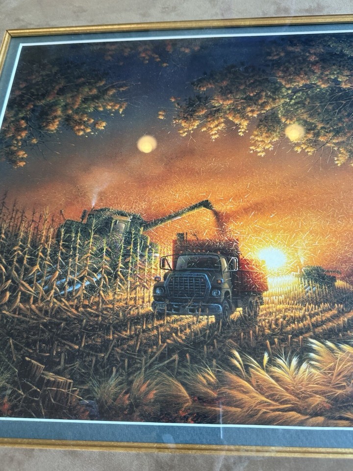 Sunset Harvest by Terry Redlin. Original Print | eBay