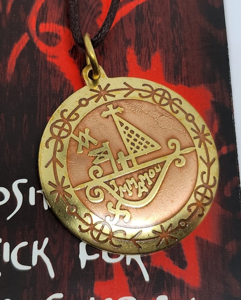 Voodoo Travel Protection Necklace Pendant Loa Agwe Talisman Powerful ...