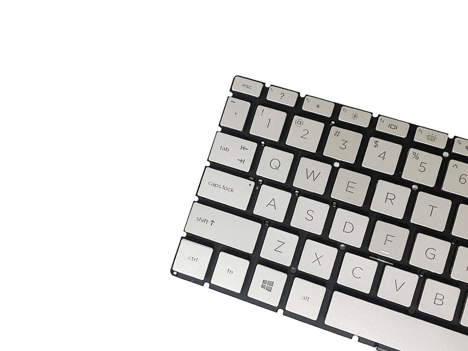 HP 15-dw0083wm 15-dw1081wm 15-dw1083wm 15-dw2025od Silver Keyboard ...