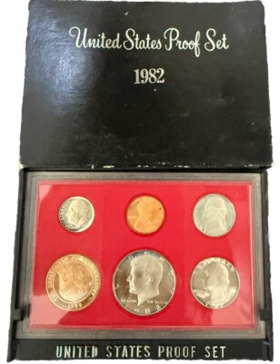 1982 Clad Proof Set U.S. Mint Original Government Packaging OGP | eBay