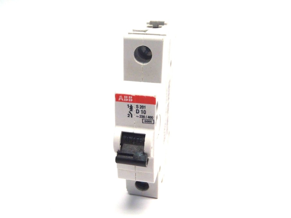 ABB GB10963 2CD S251 001 R0101 S201 D 10 A 1 Pole Circuit Breaker ~230/ ...