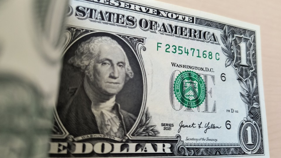 LOT OF 100 NEW 2021 $1 BILLS UNCIRCULATED BEP STRAP W/ TWO SCATTERED ...