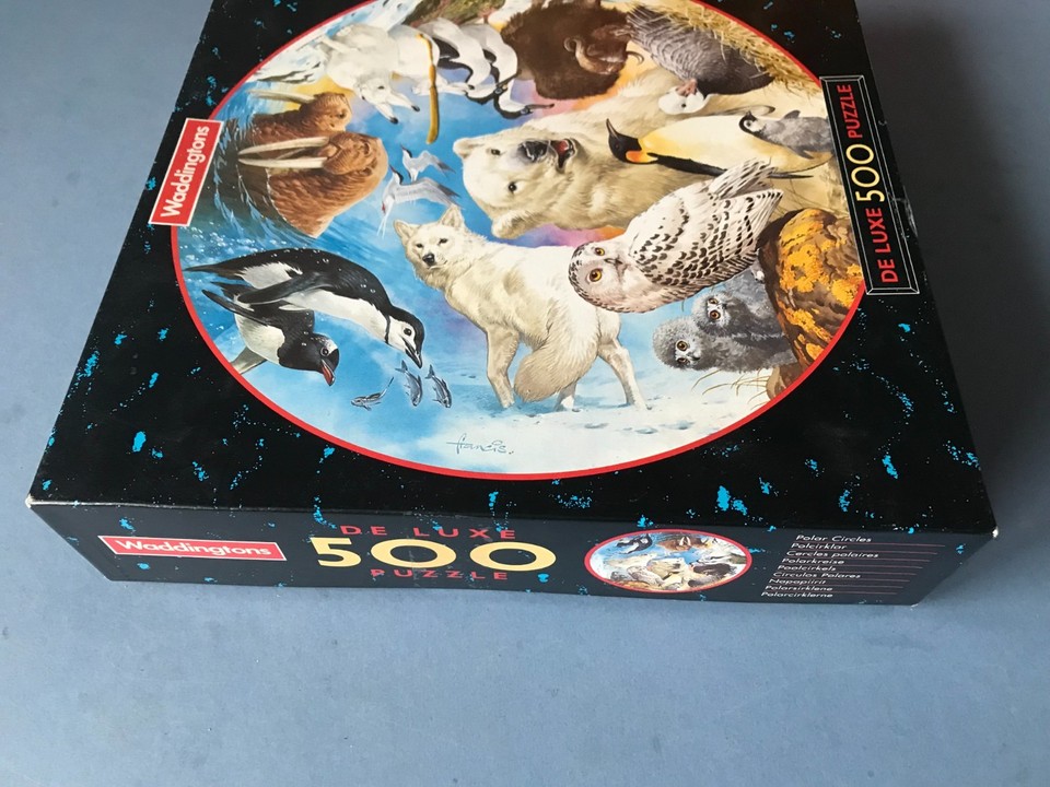 Waddingtons 500 Piece Circular Jigsaw Puzzle, Polar Circles, 1994 ...