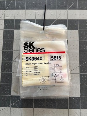 SK3640 NTE5815 ECG5815 1N5207 600V 6A Silicon Industrial Rectifier ...