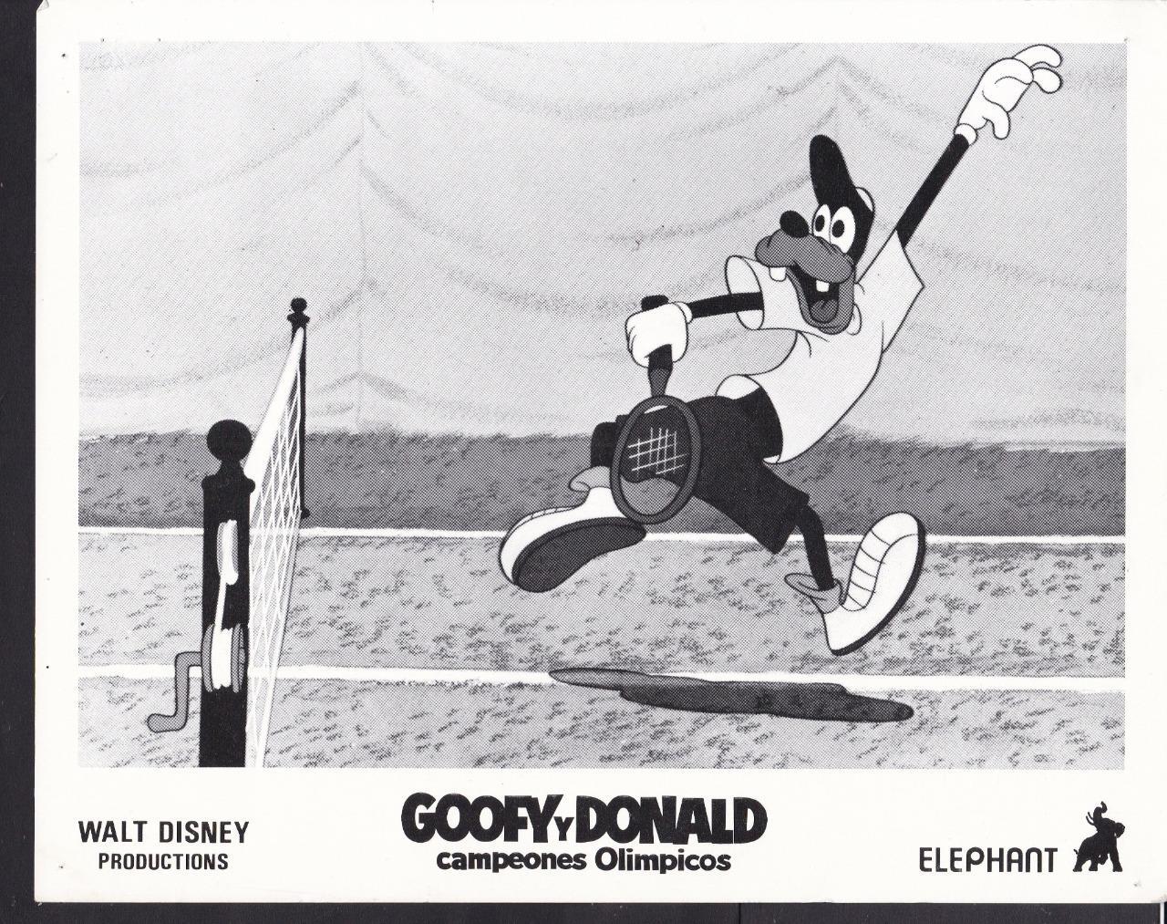 Superstar Goofy 1972 Goofy playing tennis cartoon Walt Disney movie ...
