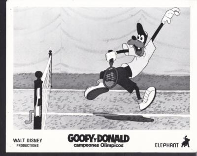 Superstar Goofy 1972 Goofy playing tennis cartoon Walt Disney movie ...
