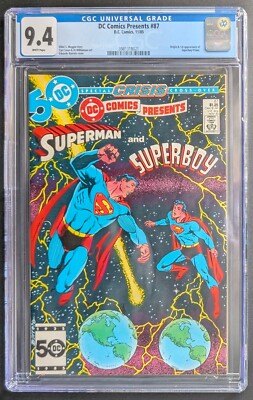 DC Comics Presents #87 DC 1985 Origin 1st Appearance Superboy-Prime CGC ...