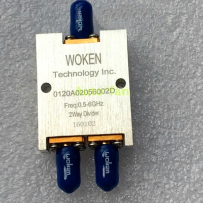 Brand New WOKEN 0120A02056002D RF 2 Way Divider 0.5-6GHz | eBay