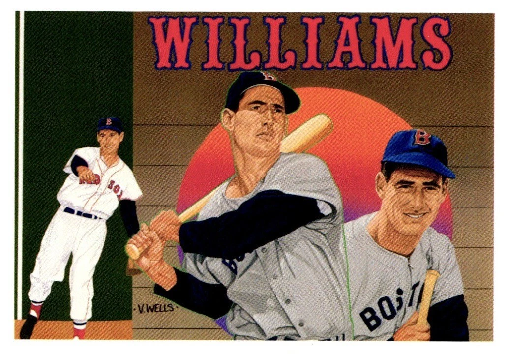 Ted Williams Baseball Card