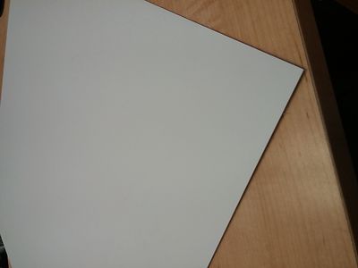 Bone White Painted Aluminum Sheet .040 12" x 24" | eBay