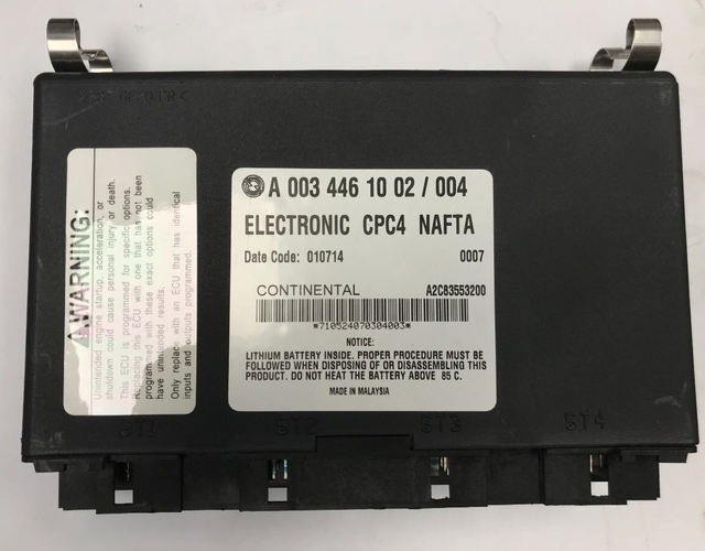 Freightliner Electronic Cpc4 NAFTA P/n a 003 446 10 02 / 004 CPC Module ...