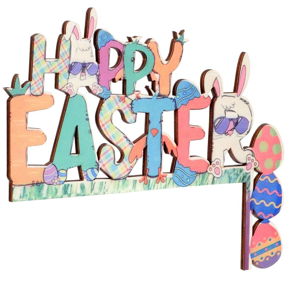 Happy Easter Door Corner Decor Home Wall Decor Door Frame Corner ...