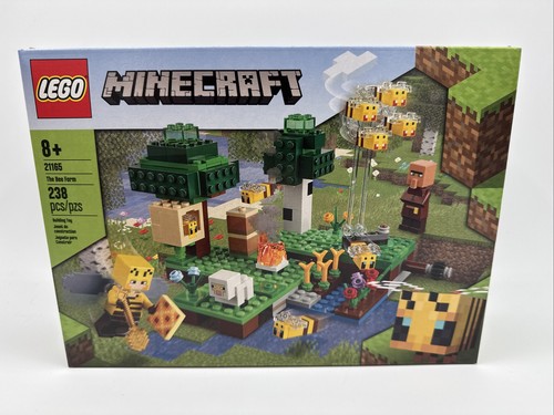 LEGO Minecraft The Bee Farm Set 21165 Retired Factory Sealed New! | eBay
