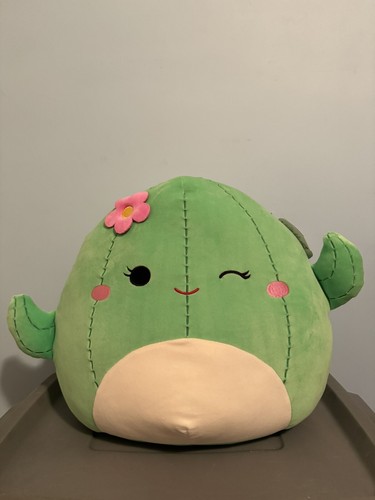 Squishmallows Maritza (Flower, Winking) 16” the Green Cactus BNWT | eBay