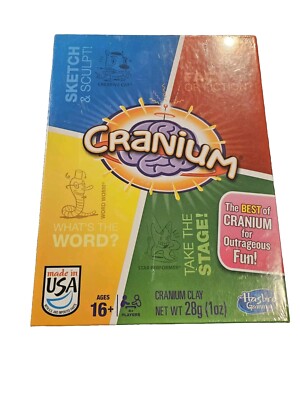 Cranium Hasbro Gaming Board Game Cranium Clay New Sealed | eBay