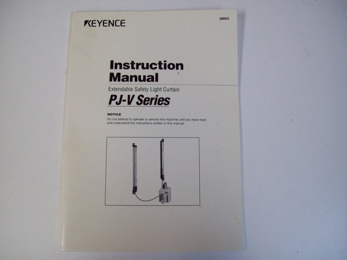 Keyence Safety Light Curtain Manual | Shelly Lighting