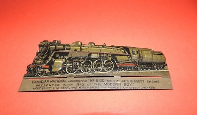 CANADIAN NATIONAL LOCO No.6100 "EMPIRES BIGGEST ENGINE" FROM THE MODERN ...