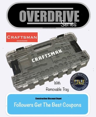 CRAFTSMAN VERSASTACK Portable Storage System EMPTY NO TOOLS Overdrive ...