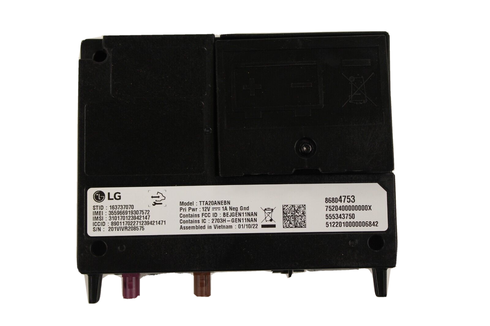 2022 Chevrolet Equinox Telematics Communication Control Module Part ...