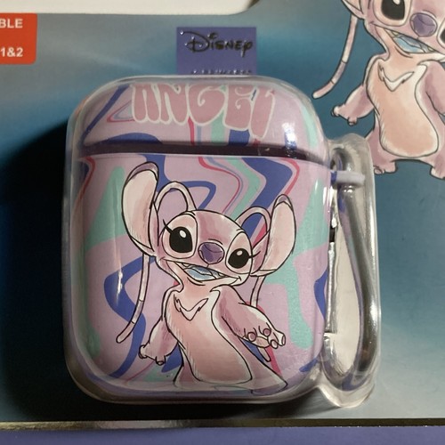 Primark Disney Angel Airpods 1 2 Headphones Case ONLY Pink Ring Stitch ...