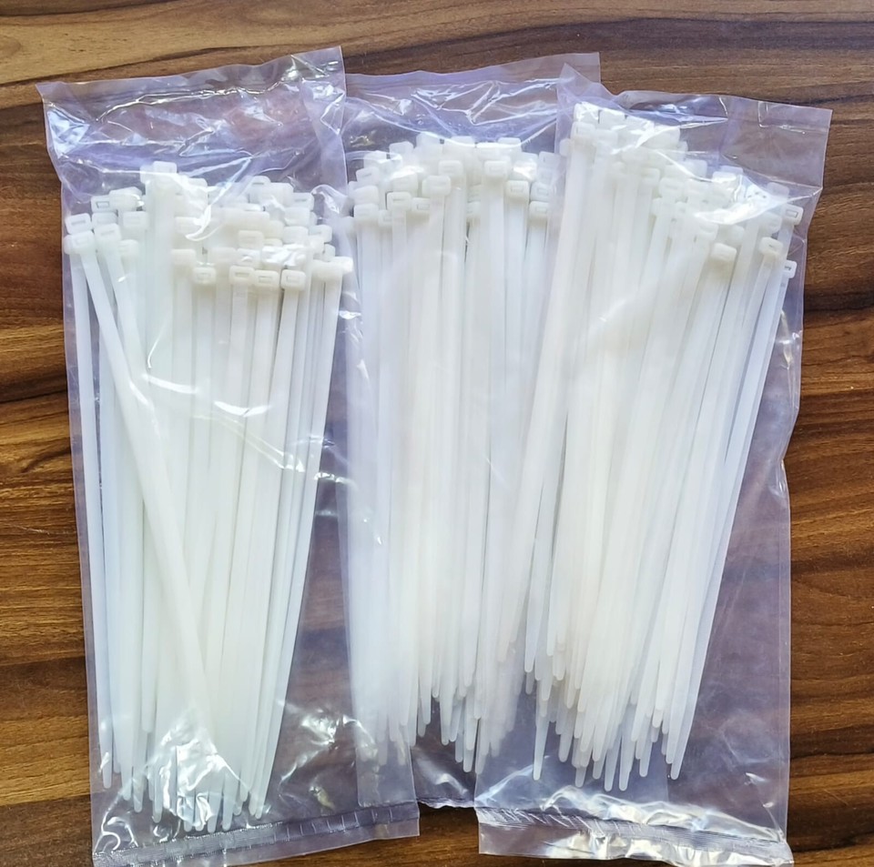 300pc Self locking Nylon cable tie 12" Plastic zip tie binding strap ...