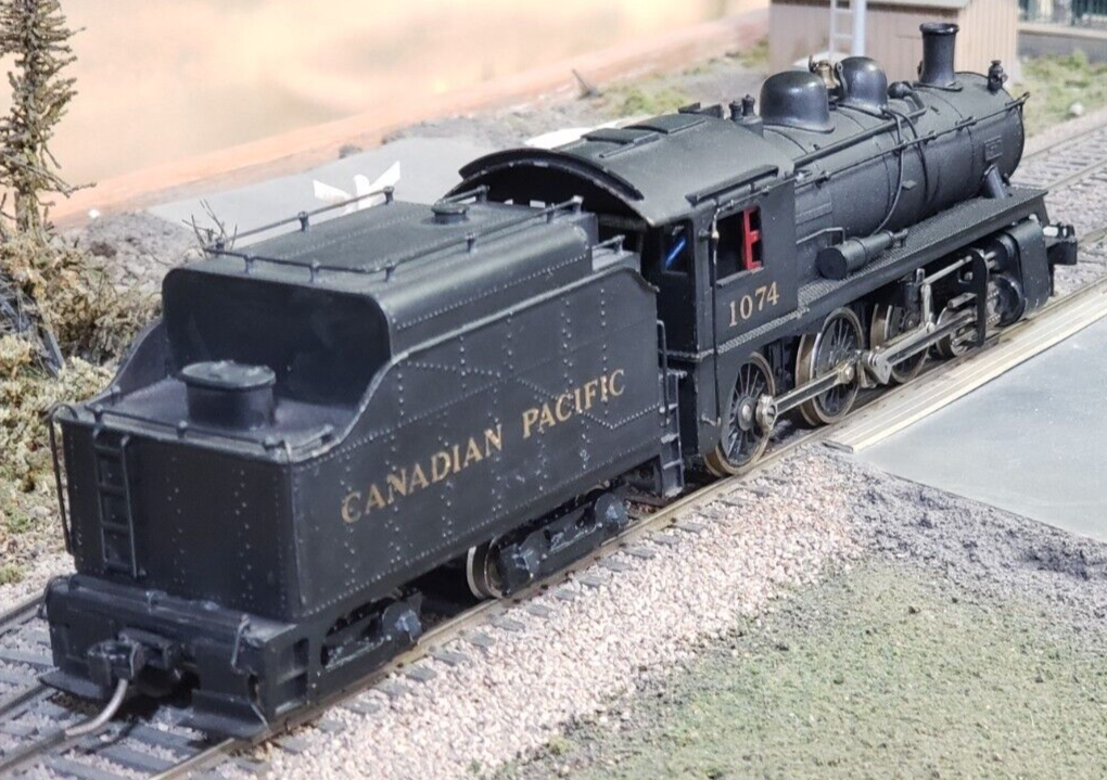 RARE: Toby HO Scale Brass Canadian Pacific (CPR) D-10 4-6-0 Steam ...