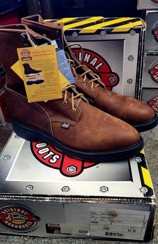 NEW Mens Justin Lace Up Work Boot Size 12 D Style 760 | eBay