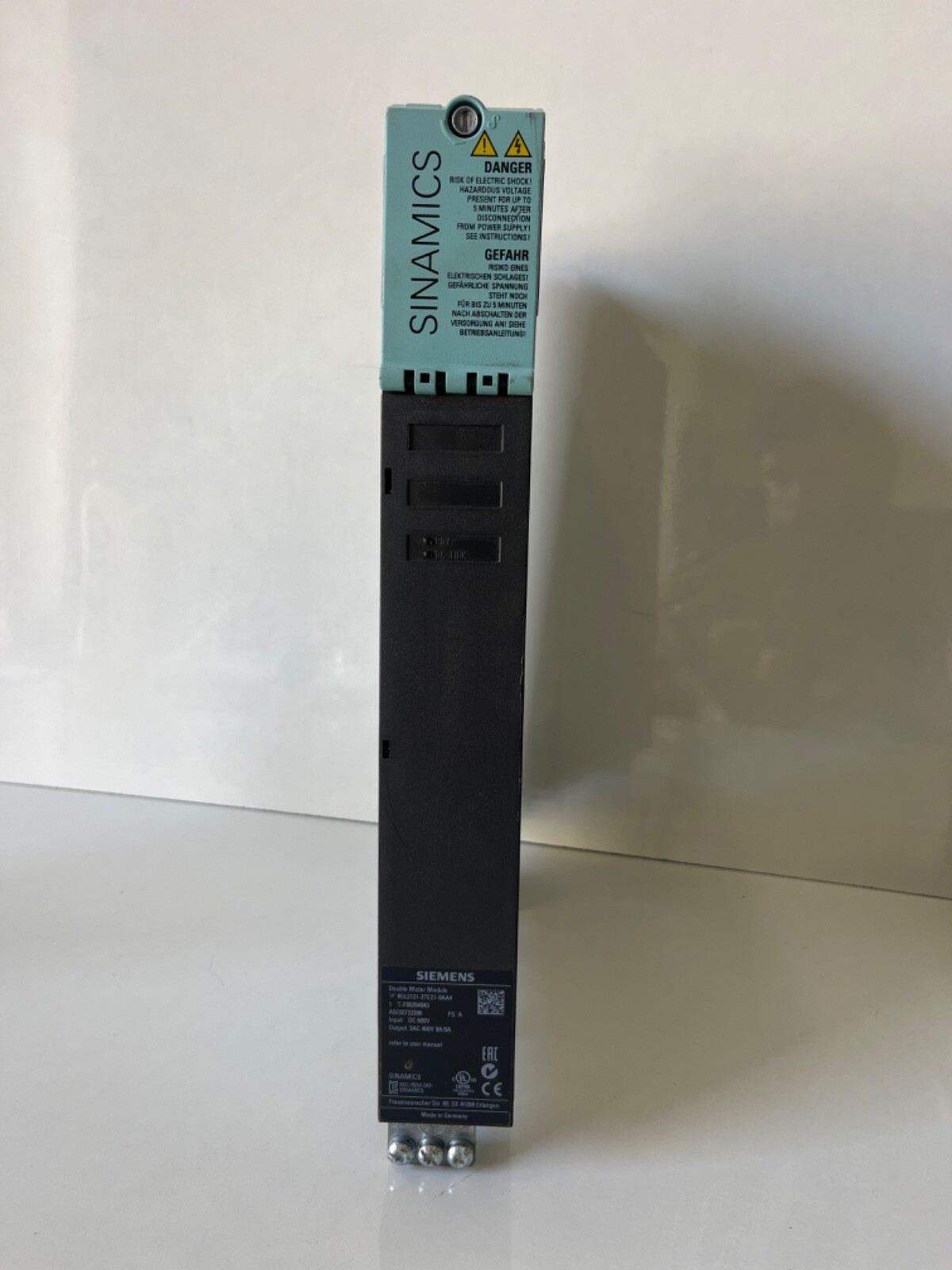 Siemens 6SL3121-2TE21-0AA4 SINAMICS S120 Double Motor Module | eBay