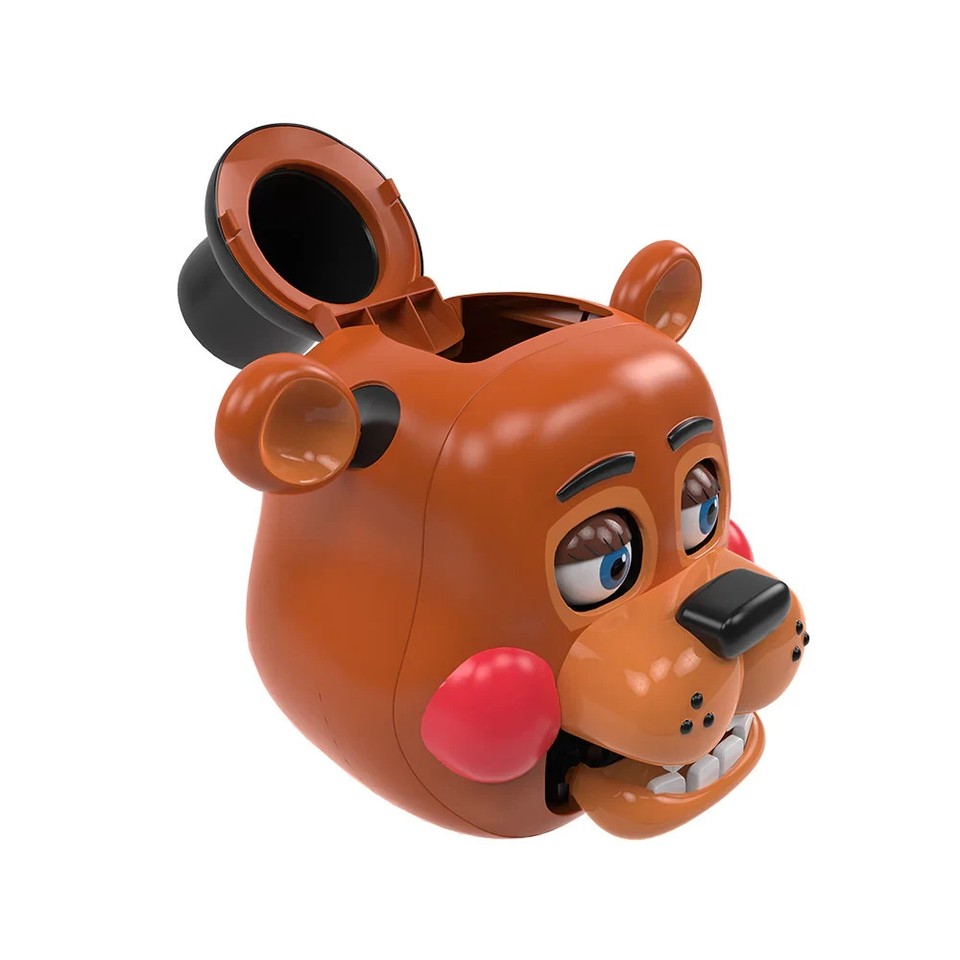 Five Nights at Freddy's Freddy Removable Head Mask Popcorn Bucket ...