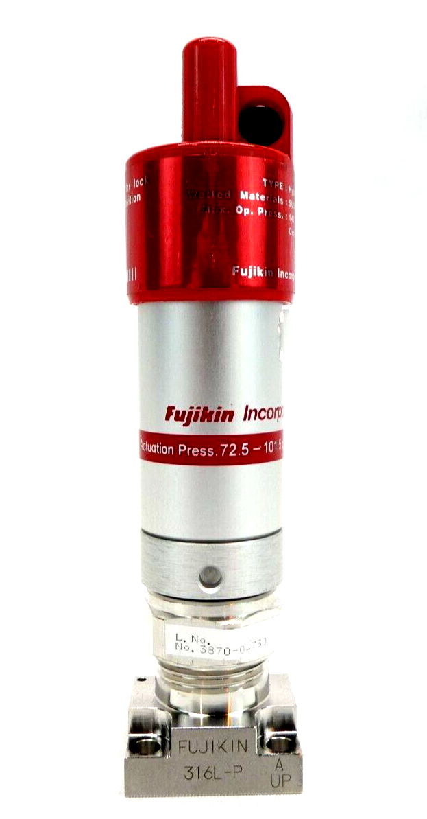 Fujikin 3870-04730 Hybrid Diaphragm Valve Reseller Lot of 7 Working ...