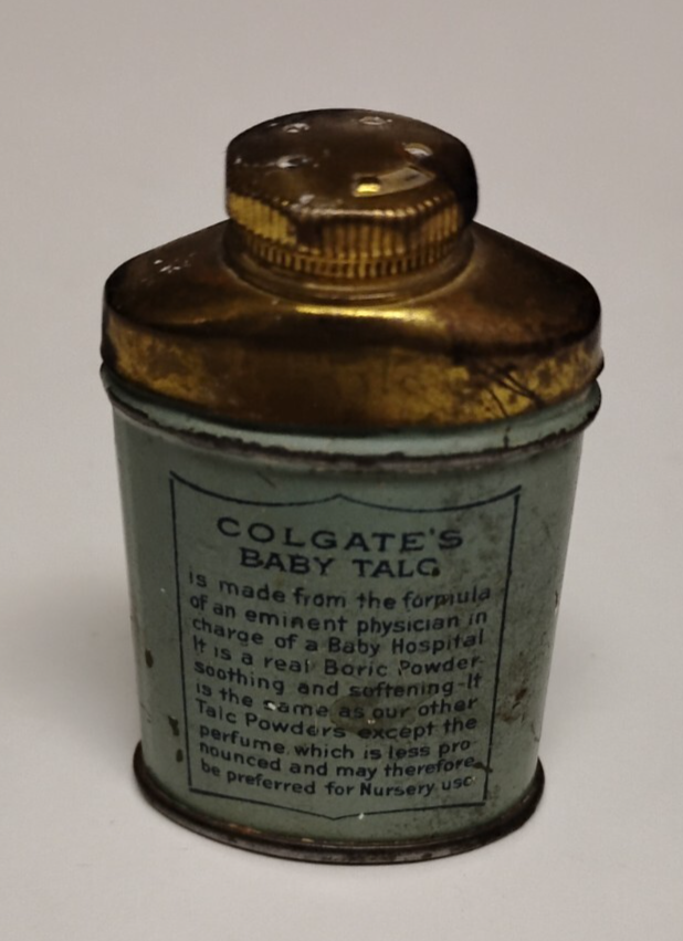 Antique 1920's Colgate's Baby Talc Boric Powder Sample Advertising ...
