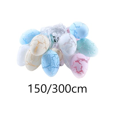LED Colored Egg String Lights for Easter Indoor and Outdoor Party Supplies | eBay