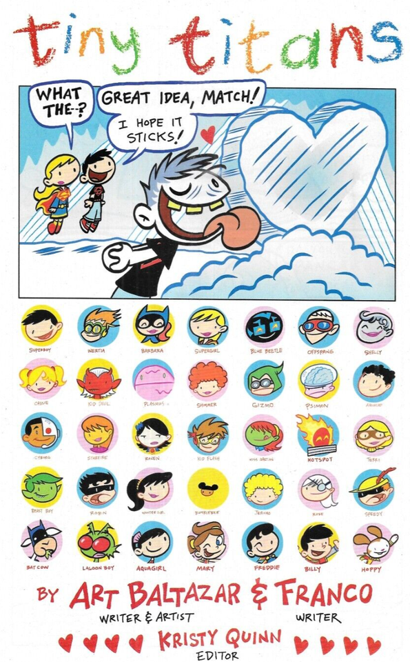 Tiny Titans Comic 42 Cover A First Print 2011 Art Baltazar Franco DC | eBay