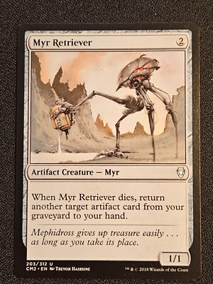MTG Myr Retriever CM2 203/312 Moderate Play | eBay
