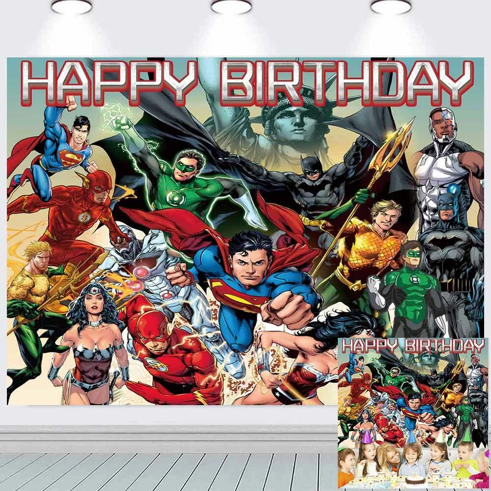 Justice League Happy Birthday