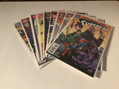 Superman 113 114 115 117 121 124 125 126 127 Nm Near Mint Dc Comics | eBay