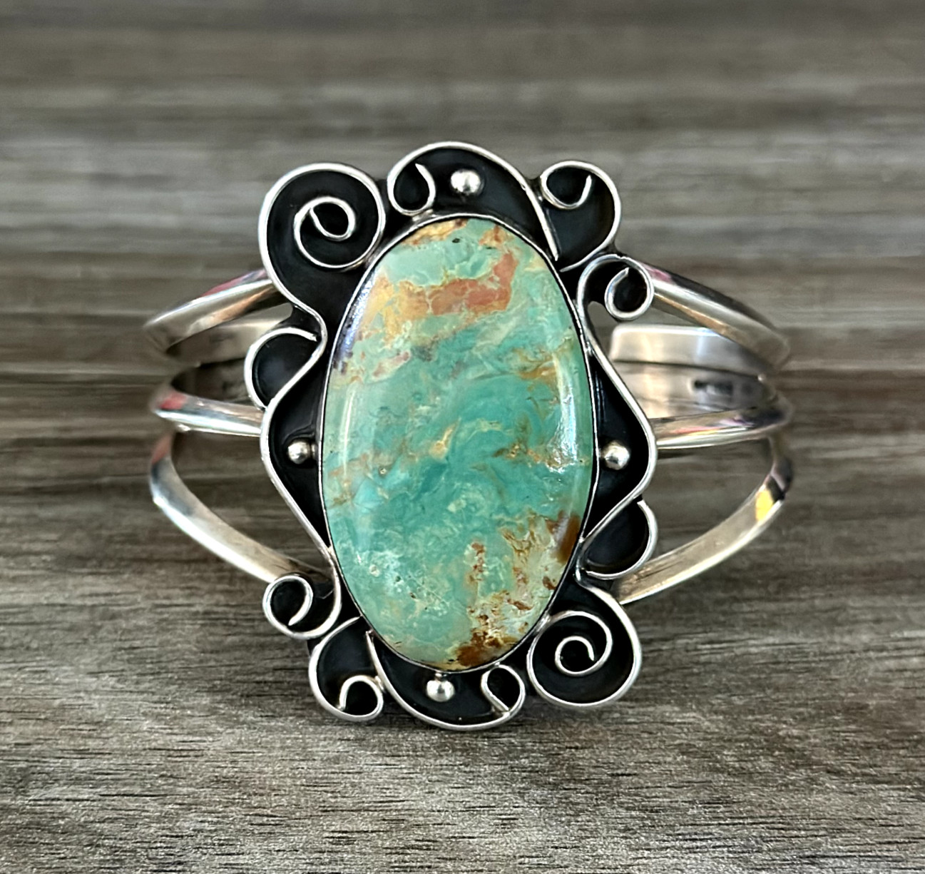 Native American NAVAJO Chimney Butte Navajo GREEN Tur… - Gem